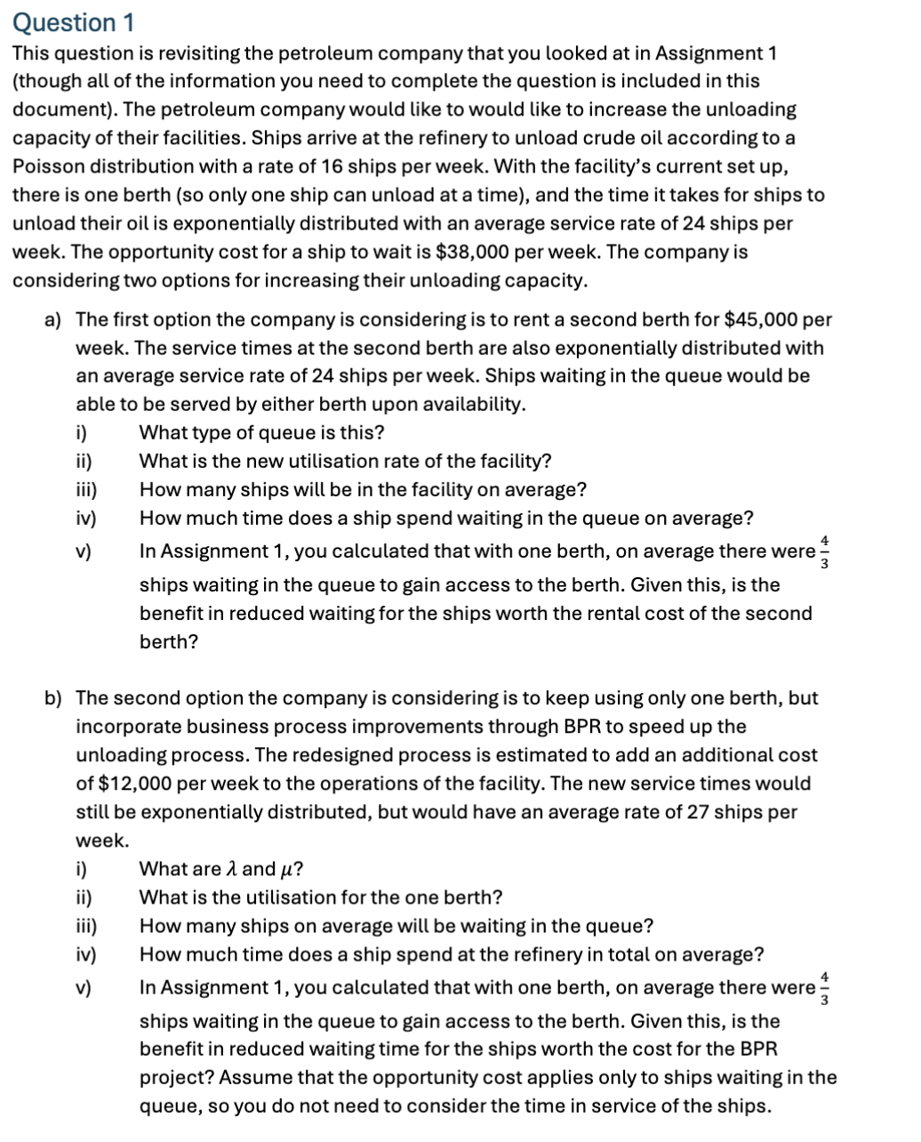 Solved Please help ﻿Question 1This question is revisiting | Chegg.com