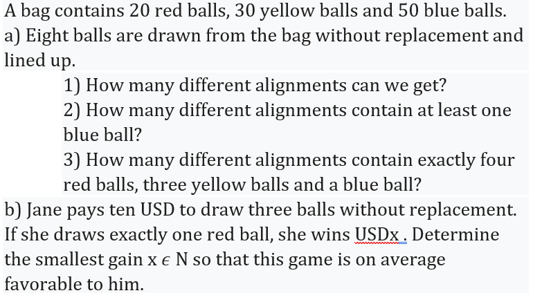 Solved Hello, can you help me with Advance Math please? A | Chegg.com