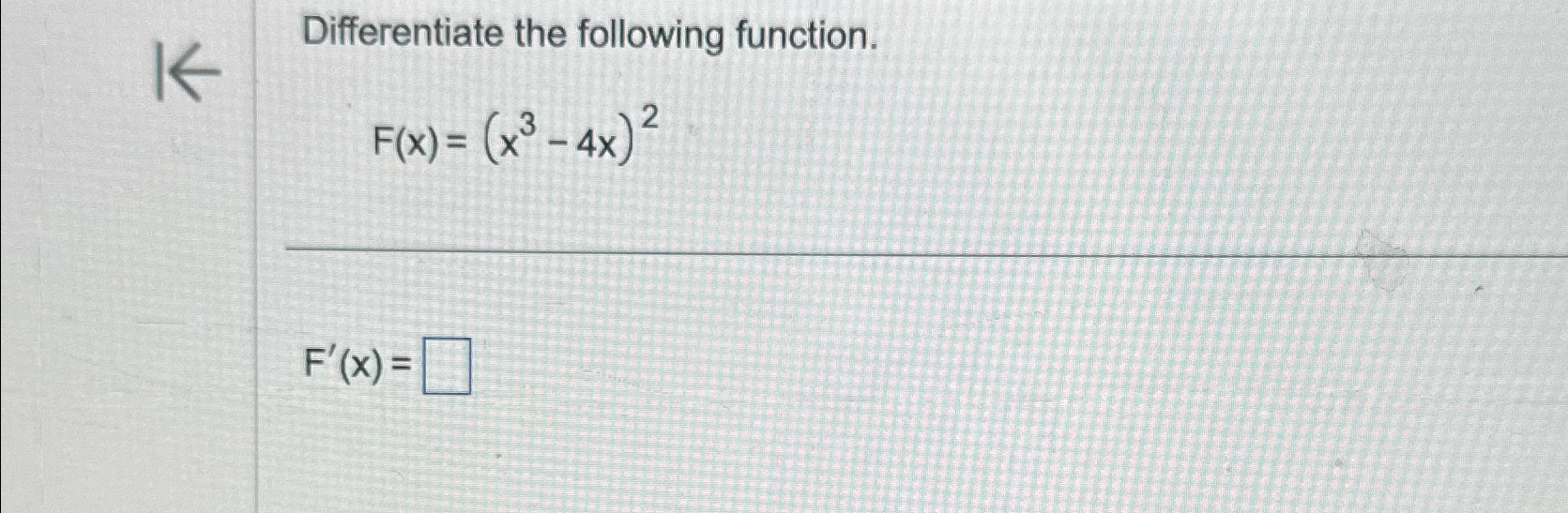 Solved Differentiate the following | Chegg.com