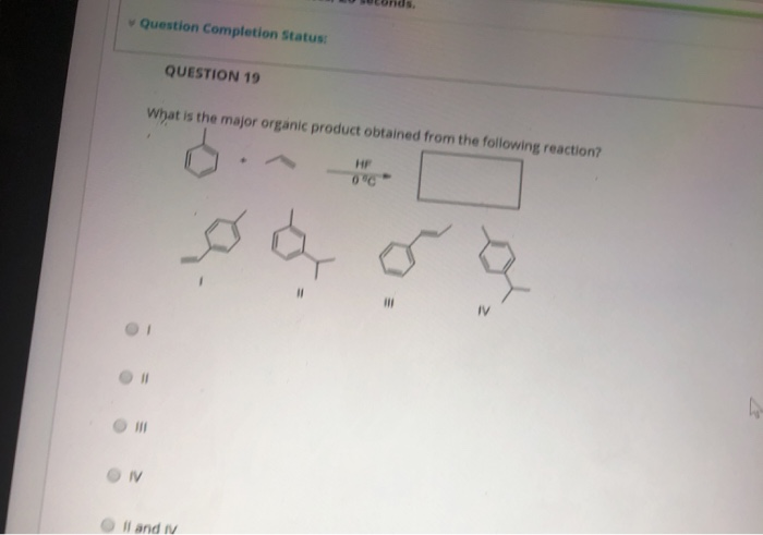 Solved Question Completion Status QUESTION 19 What is the | Chegg.com