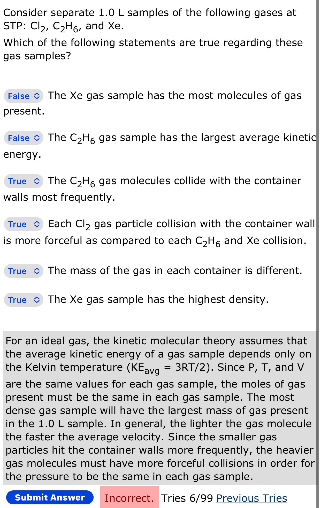 Solved Consider separate 1.0L ﻿samples of the following | Chegg.com