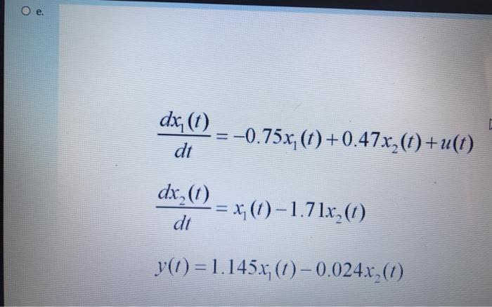 Solved Consider The Following Nonlinear State Space Model