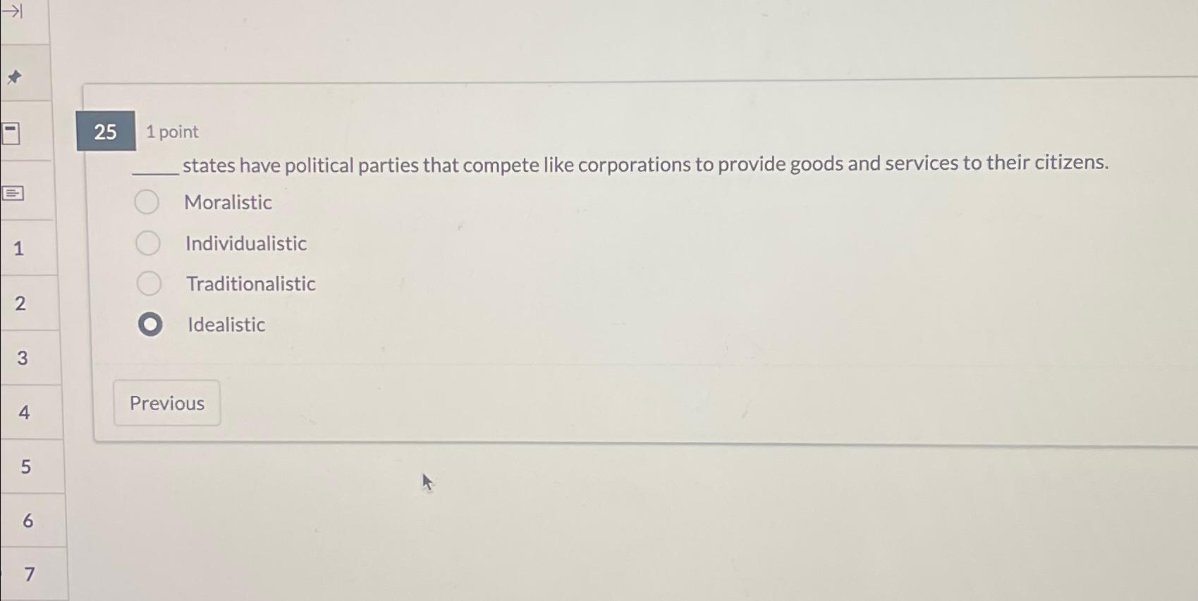 Solved 251 ﻿pointstates have political parties that compete | Chegg.com