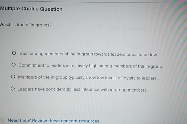 Solved Multiple Cholce QuestionWhich is true of | Chegg.com