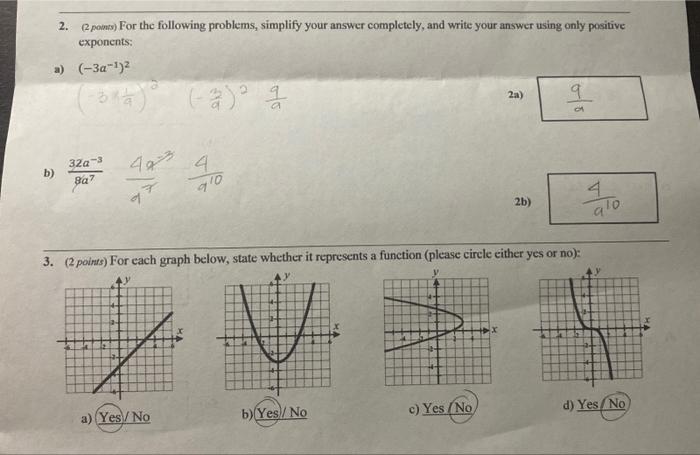 Solved This is business calc problems and i wanna make sure | Chegg.com