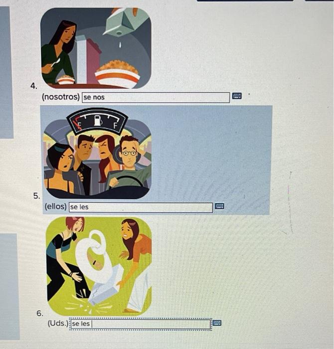 7.3 Impersonal and Passive se Práctica 4. Nota | Chegg.com