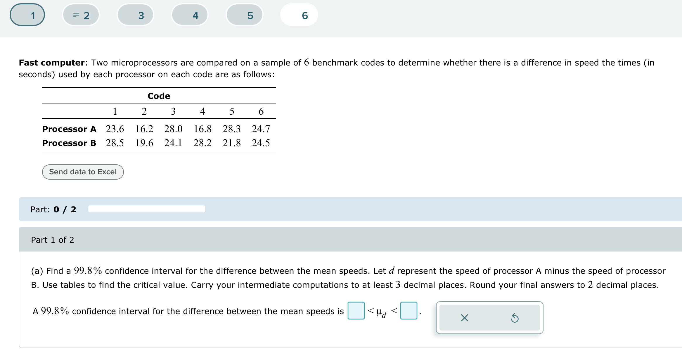 Solved Fast computer: Two microprocessors are compared on a | Chegg.com