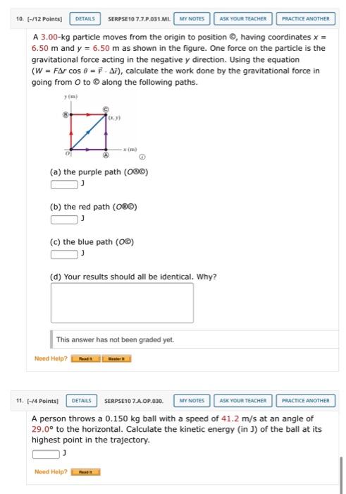 Solved 10. 1-/12 Points DETAILS SERPSE10 7.7.P.031.ML MY | Chegg.com Solved 10. 1-/12 Points DETAILS SERPSE10 7.7.P.031.ML MY | Chegg.com