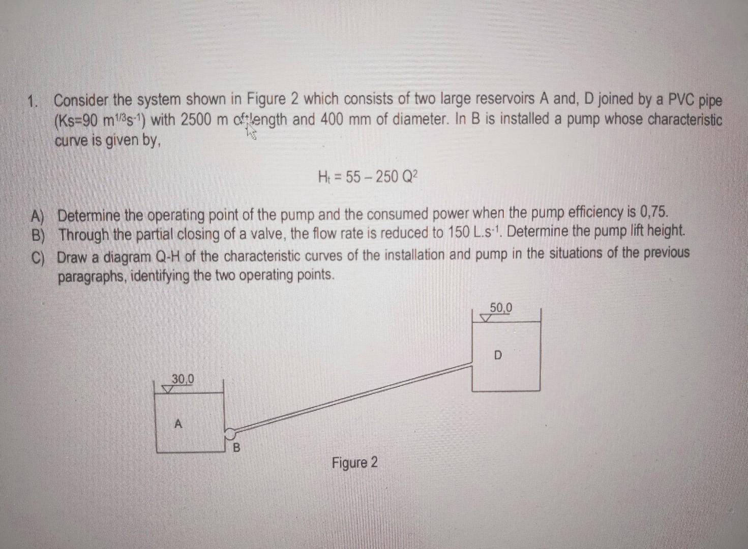 Solved 1. Consider the system shown in Figure 2 which | Chegg.com