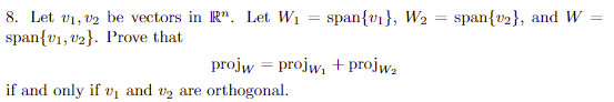 Solved Let v1,v2 ﻿be vectors in Rn. ﻿Let | Chegg.com