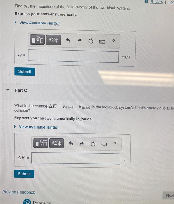 Solved Block 1, of mass m1=5.70 kg, moves along a | Chegg.com