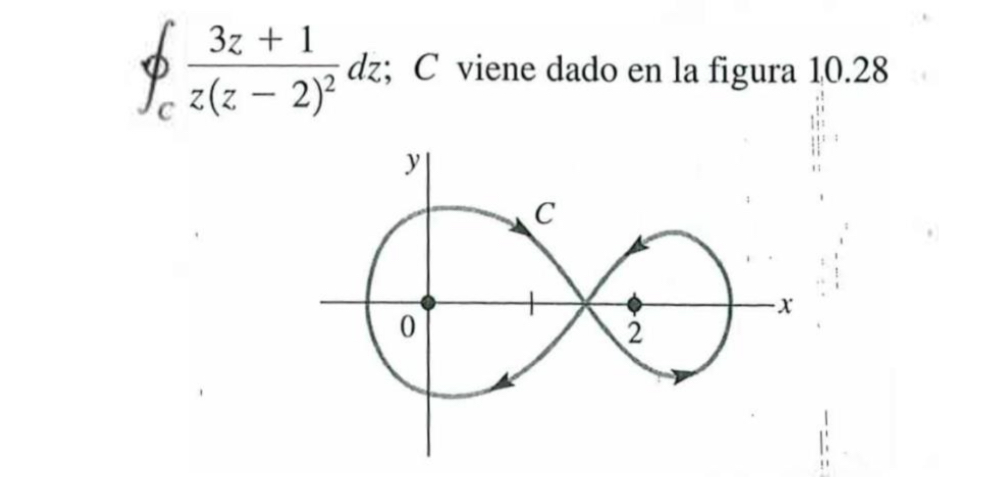 Solved formulas integrales de Cauchyo∫C﻿3z+1z(z-2)2dz;C | Chegg.com
