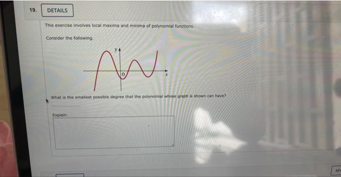 Solved This exercise involves local maxima and minima of | Chegg.com