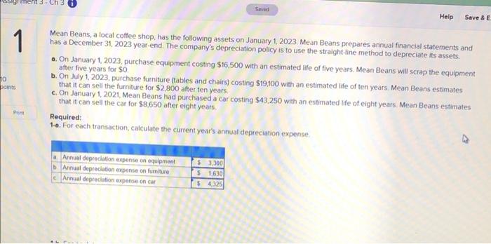 Solved 2. For the car, determine the accumulated | Chegg.com