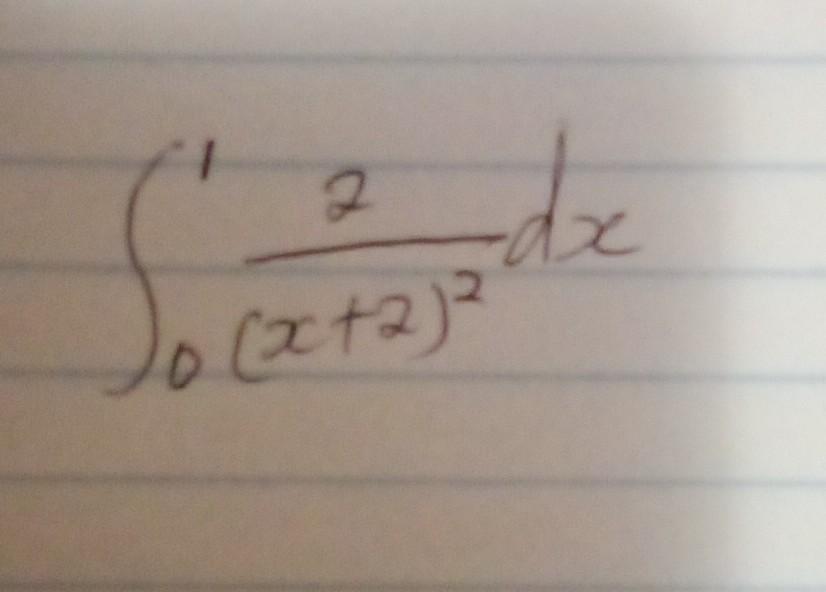 Solved ∫01(x+2)22dx | Chegg.com