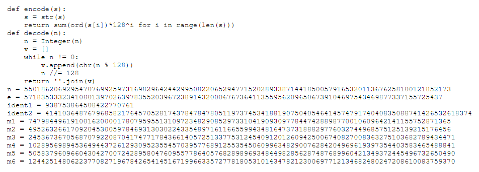 Solved Alice has RSA public key (N, ﻿e), ﻿provided in the | Chegg.com