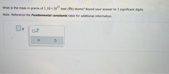 Solved Which of the following has greater mass: 3 atoms of | Chegg.com