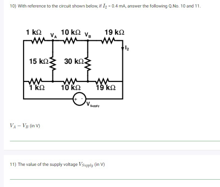 With reference to the circuit shown below, if | Chegg.com