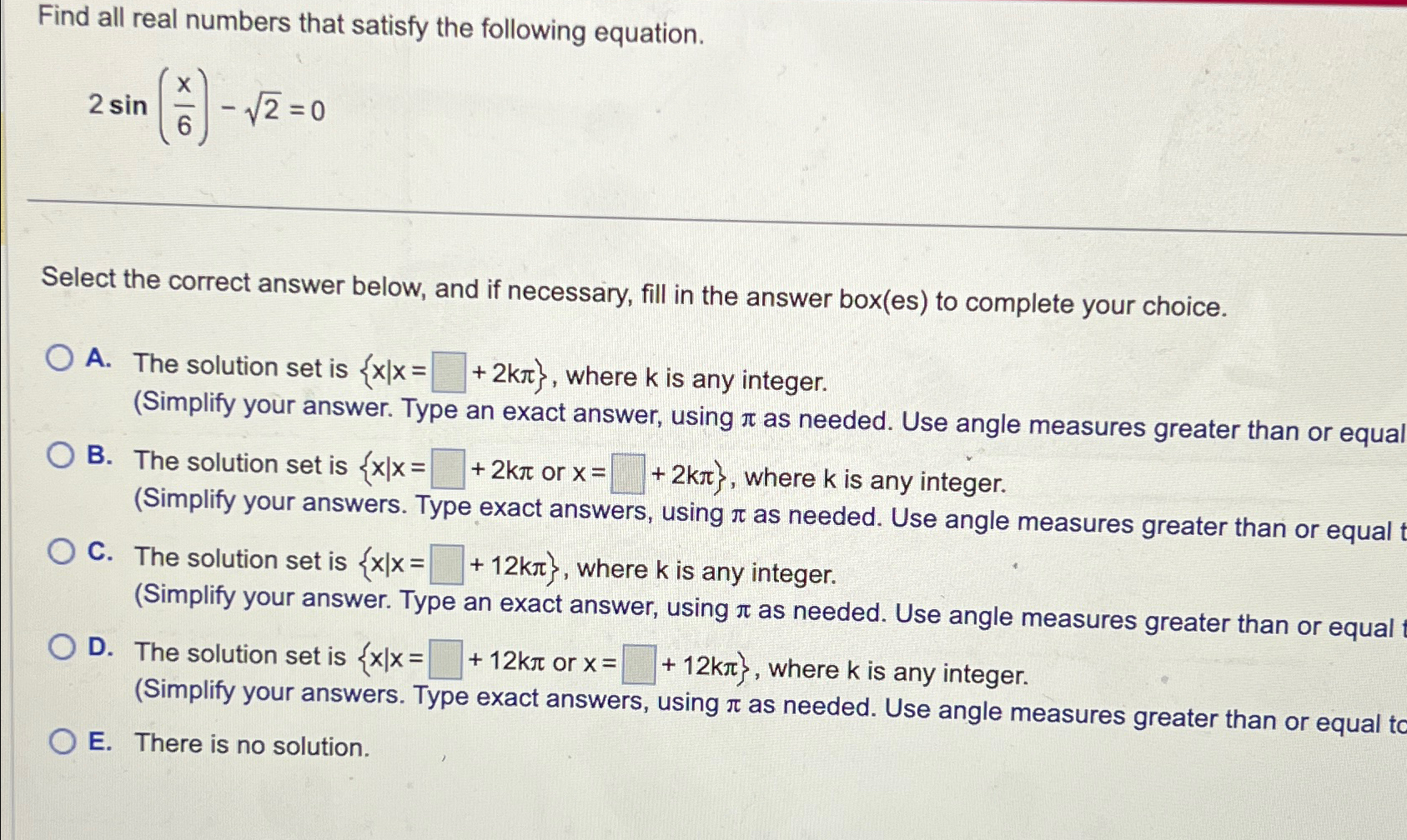 Solved Find all real numbers that satisfy the following | Chegg.com