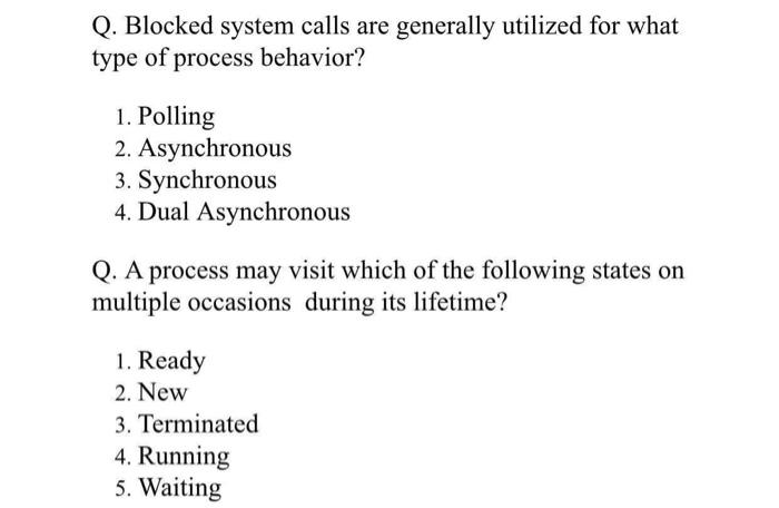 Solved Q. Benefits of dynamically linked libraries include: | Chegg.com