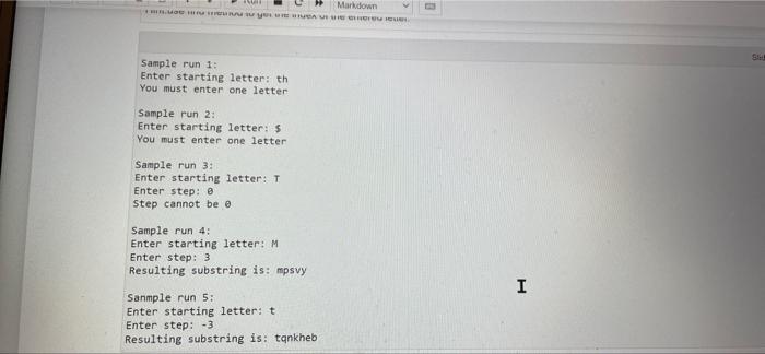 Solved Write A Python Program That Extracts A Substring From