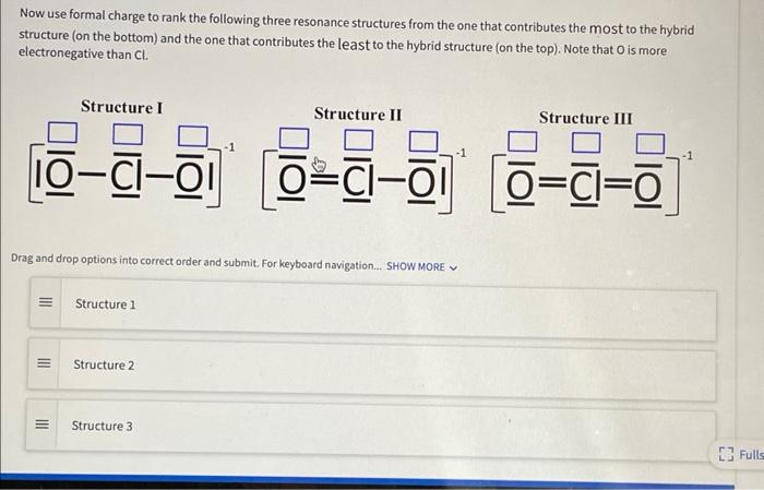 Solved What is the formal charge on the chlorine atom if | Chegg.com