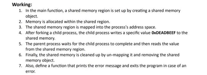 Solved Description: The project should demonstrate how two | Chegg.com