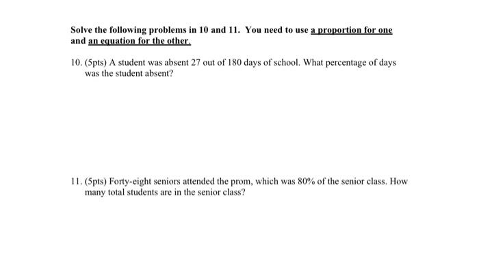 Solved Solve the following problems in 10 and 11. You need | Chegg.com