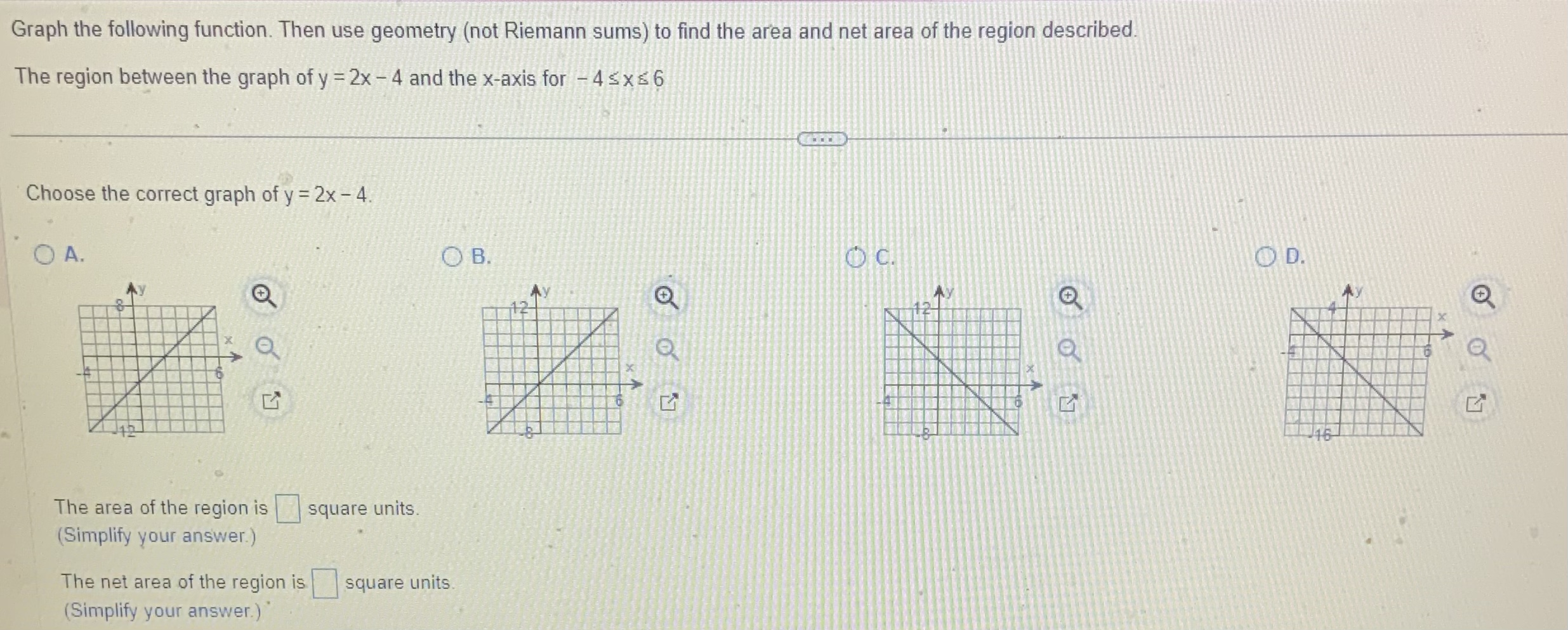 Solved Graph the following function. Then use geometry (not | Chegg.com