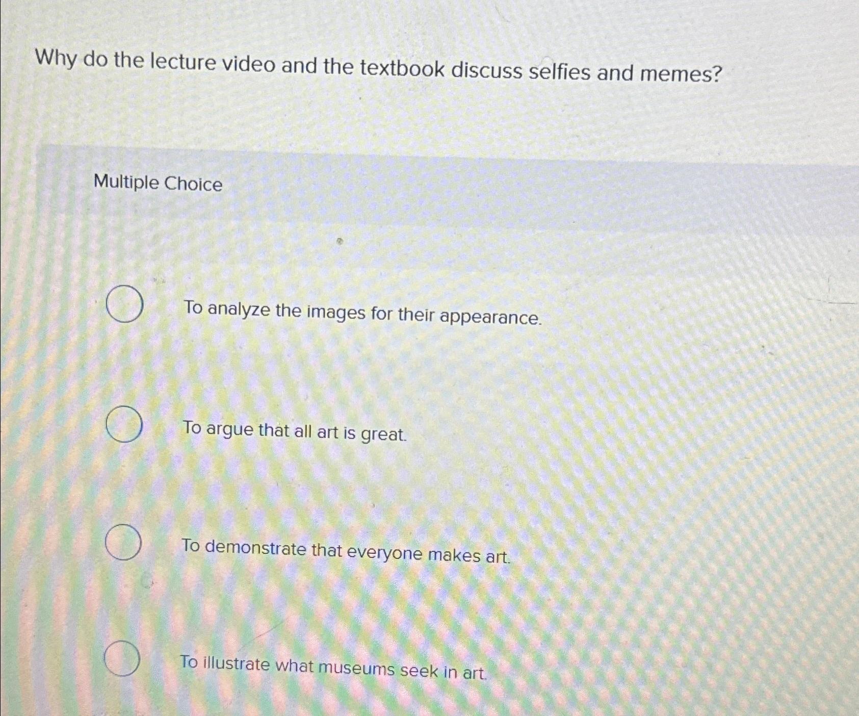 Solved Why do the lecture video and the textbook discuss | Chegg.com