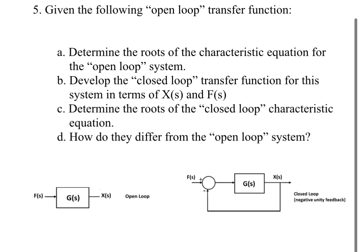 Solved Given the following Solved Given the following