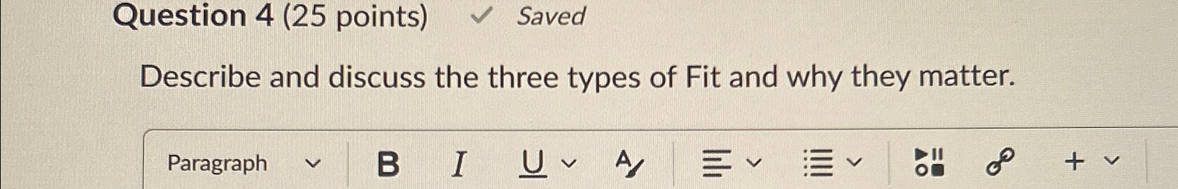 Solved Question 4 (25 ﻿points) ﻿SavedDescribe and discuss | Chegg.com