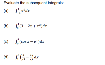 Solved Evaluate the subsequent | Chegg.com