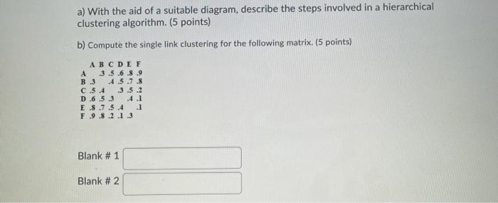 Solved a) With the aid of a suitable diagram, describe the | Chegg.com