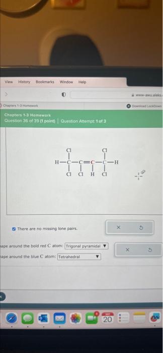 Solved View History Bookmarks Window Help k > Chapters 1-3 | Chegg.com