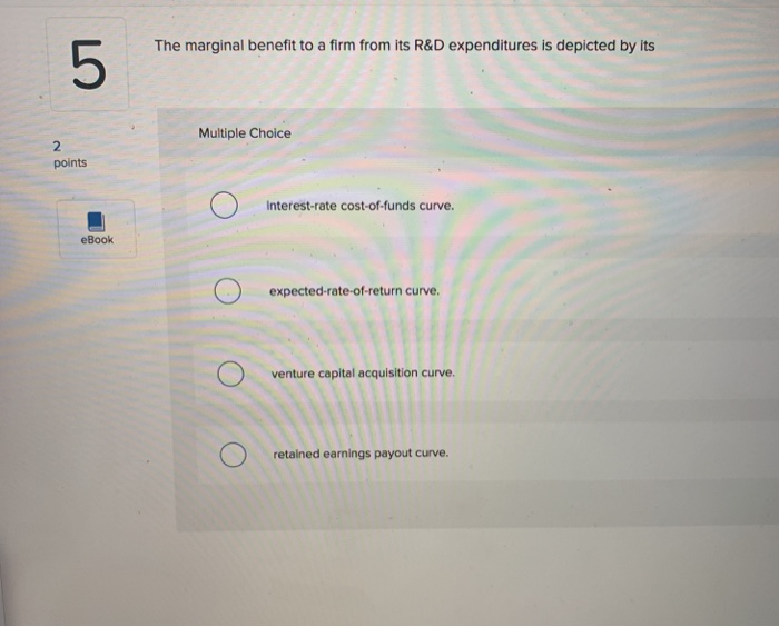 Solved Broadly defined, technological advance Multiple | Chegg.com