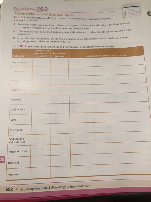 Solved 1 Determine whether each listed item is filtered at | Chegg.com