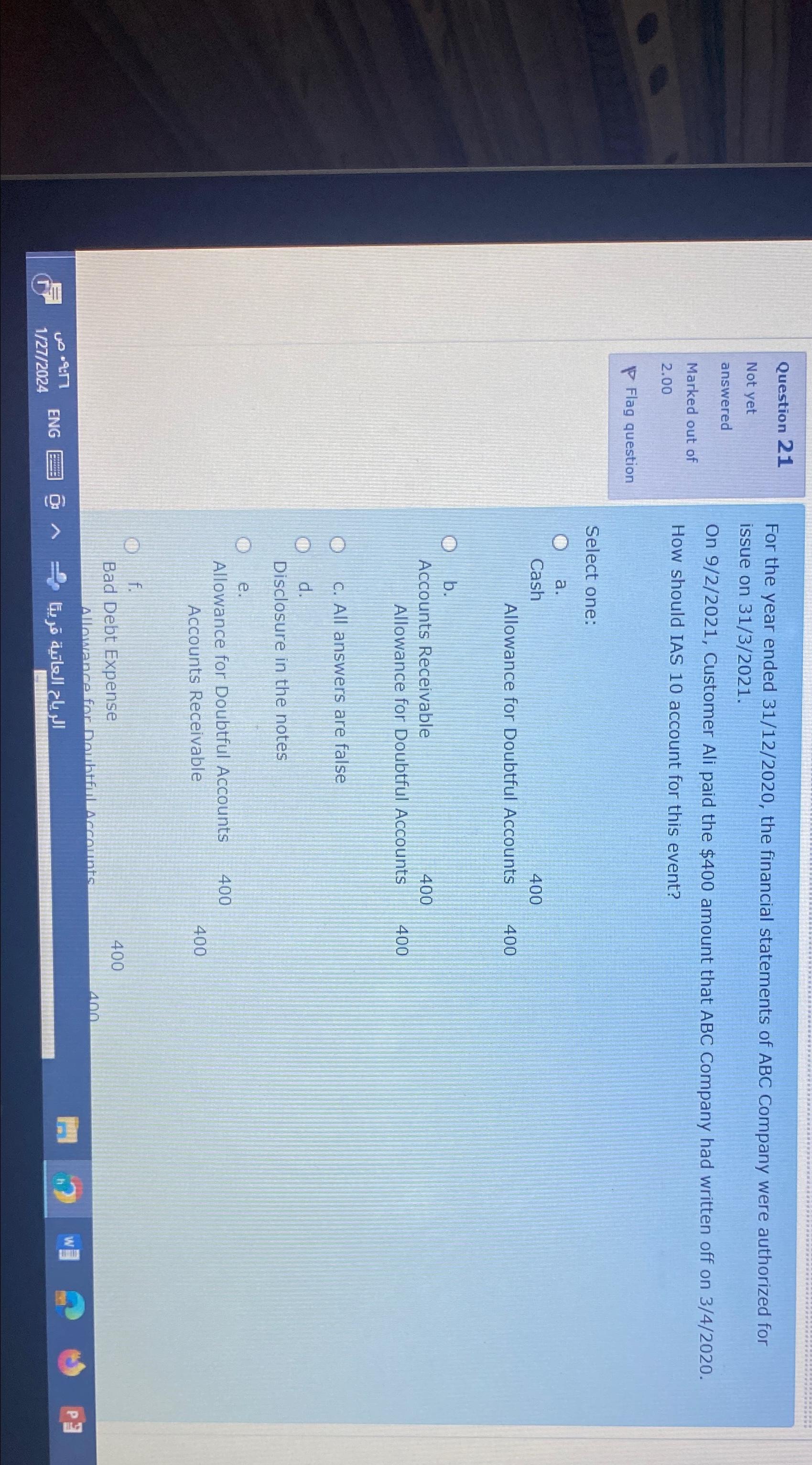 Solved Question 21Not yet answeredMarked out of2.00Flag | Chegg.com Solved Question 21Not yet answeredMarked out of2.00Flag | Chegg.com