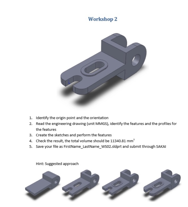 Solved Workshop 2 1. Identify the origin point and the | Chegg.com