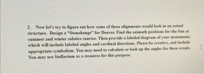 Solved 2. Now let's try to figure out how some of these | Chegg.com