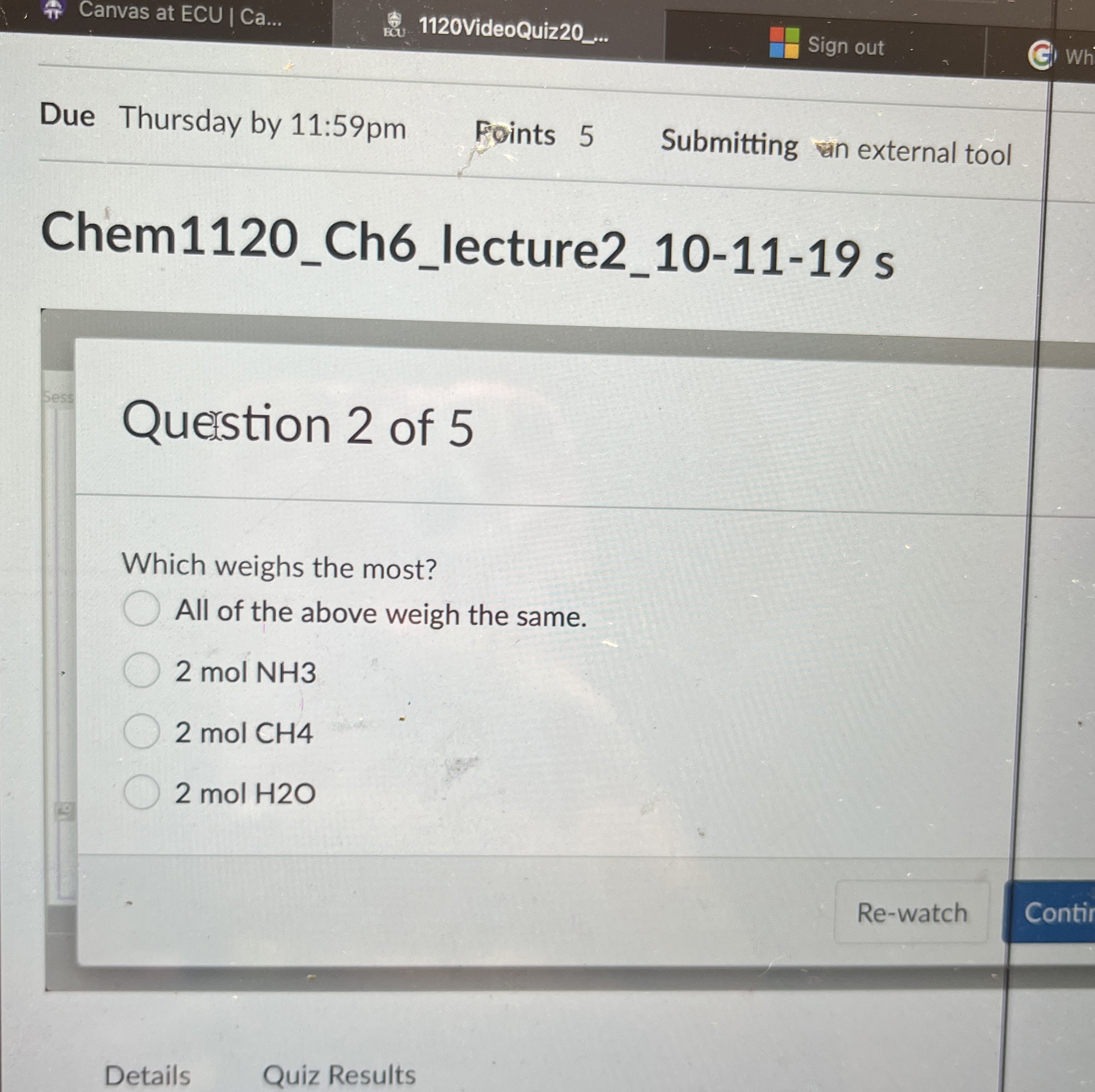 Solved Chem1120_Ch6_lecture2_10-11-19 ﻿sQuerstion 2 ﻿of | Chegg.com