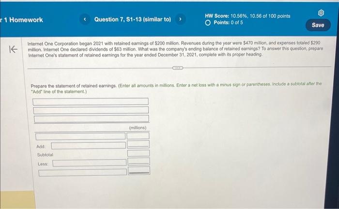 Solved MacKensie Services, Inc., began 2021 with total | Chegg.com
