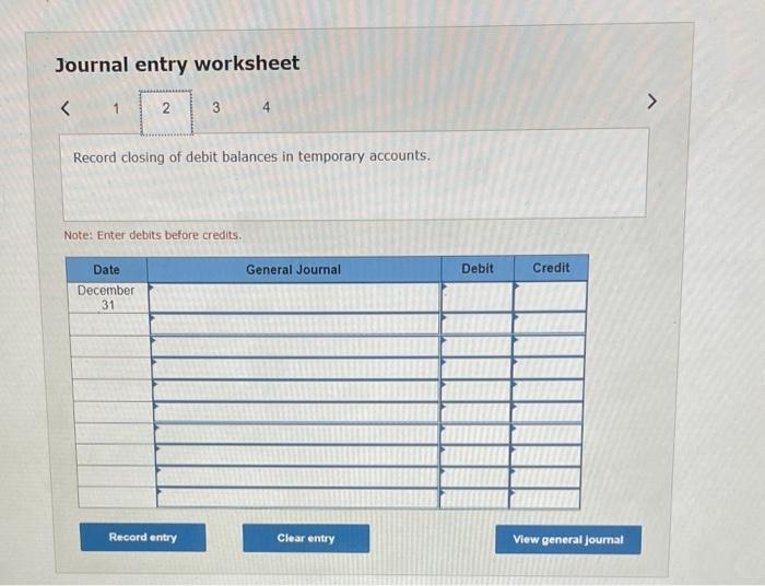 Solved The following list includes temporary accounts from | Chegg.com