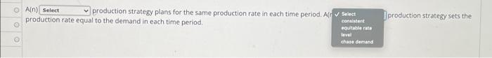 Solved Ar Select consistent equitable rate level chase | Chegg.com