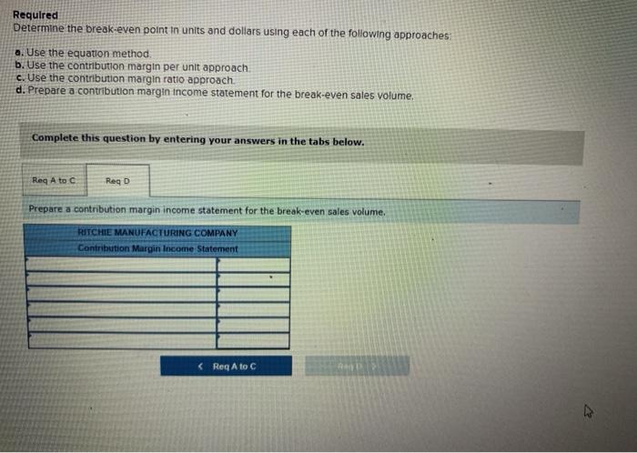 Solved Problem 3-17A Determining the break-even point and | Chegg.com
