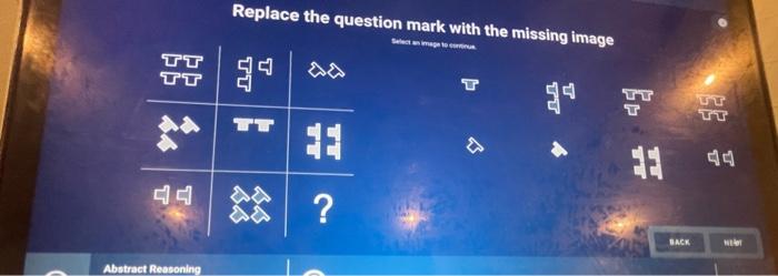 Replace the question mark with the missing | Chegg.com