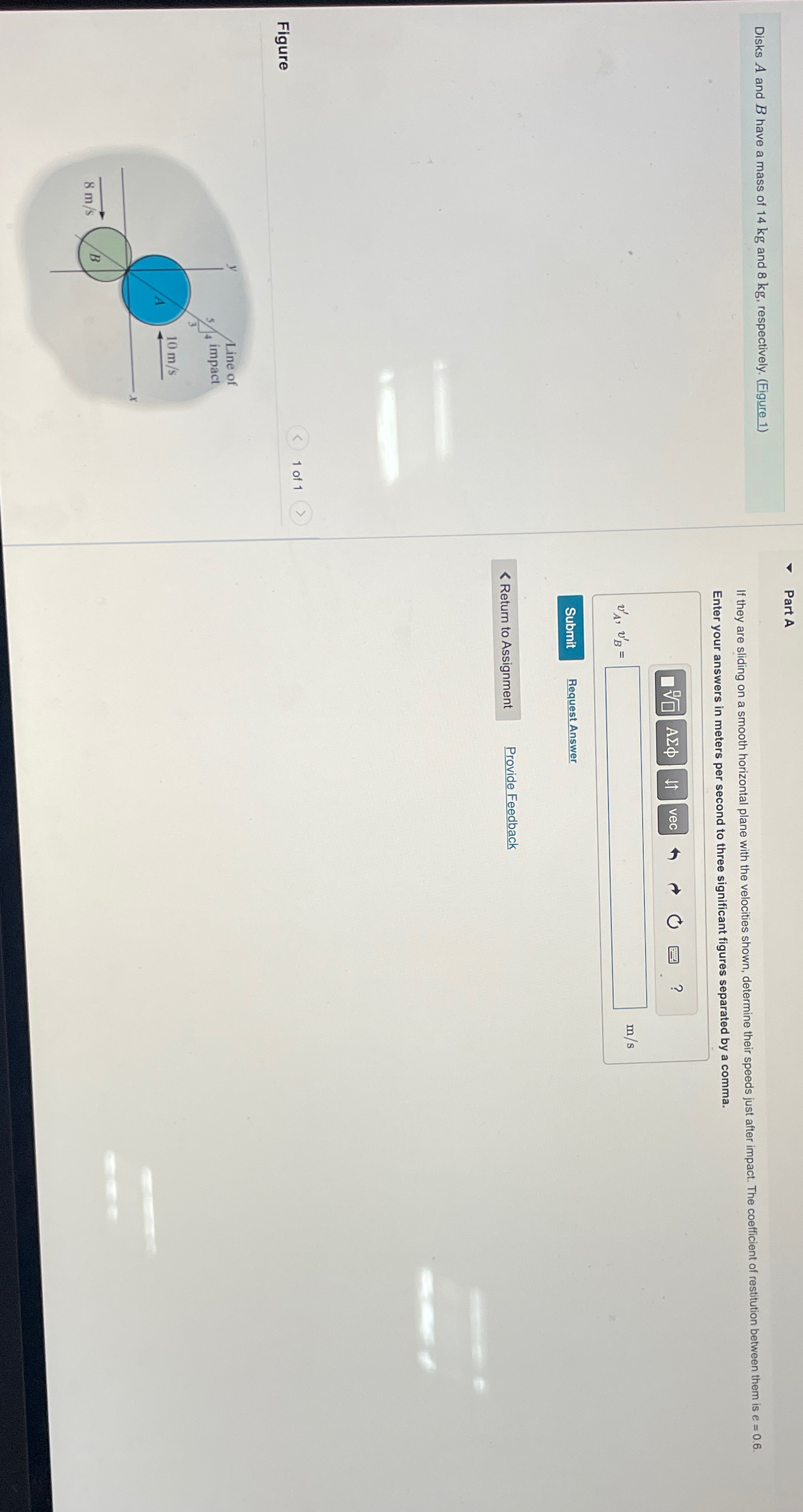 Solved Disks A and B ﻿have a mass of 14kg ﻿and 8kg, | Chegg.com