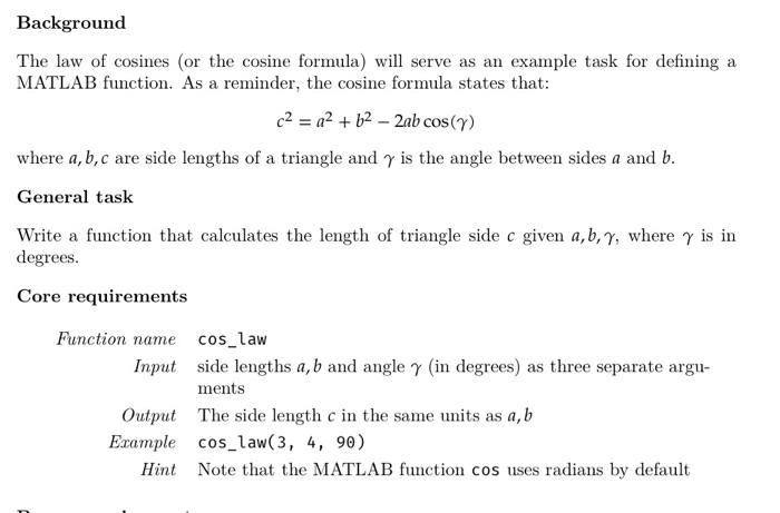 Solved Using MATLAB, please write the required code for | Chegg.com