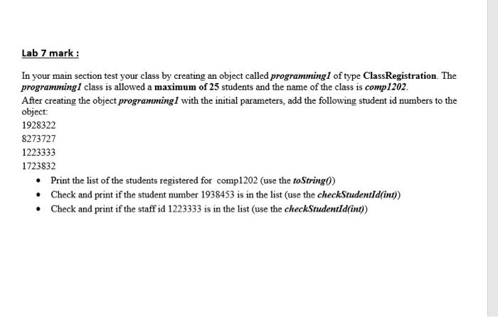 Solved Write a C# program that uses a class called | Chegg.com
