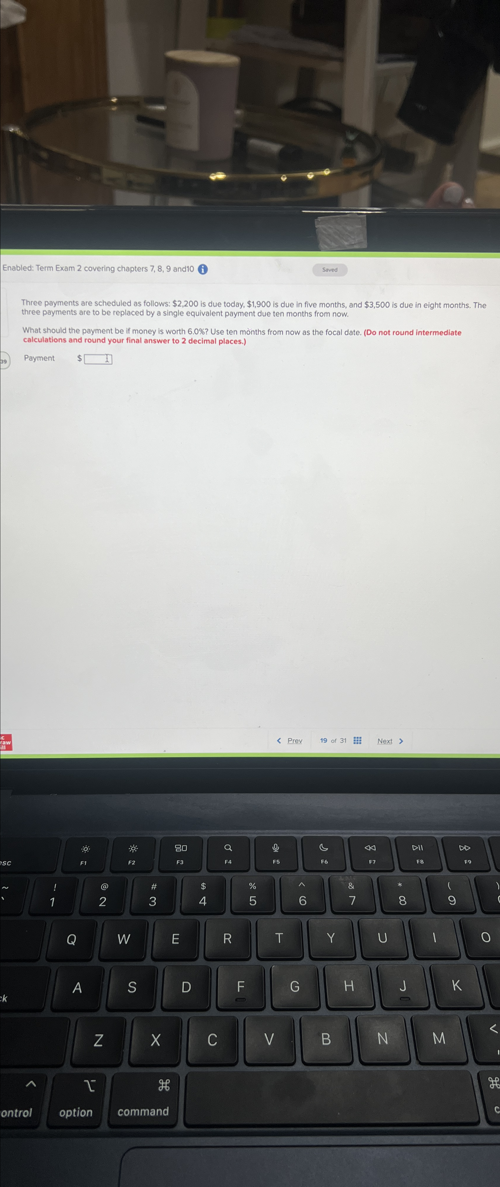 Solved Enabled: Term Exam 2 ﻿covering chapters 7,8,9 | Chegg.com